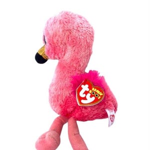 Ty Beanie Boo Gilda Pink Flamingo Vintage Collectable Beanie Plush Toy ...