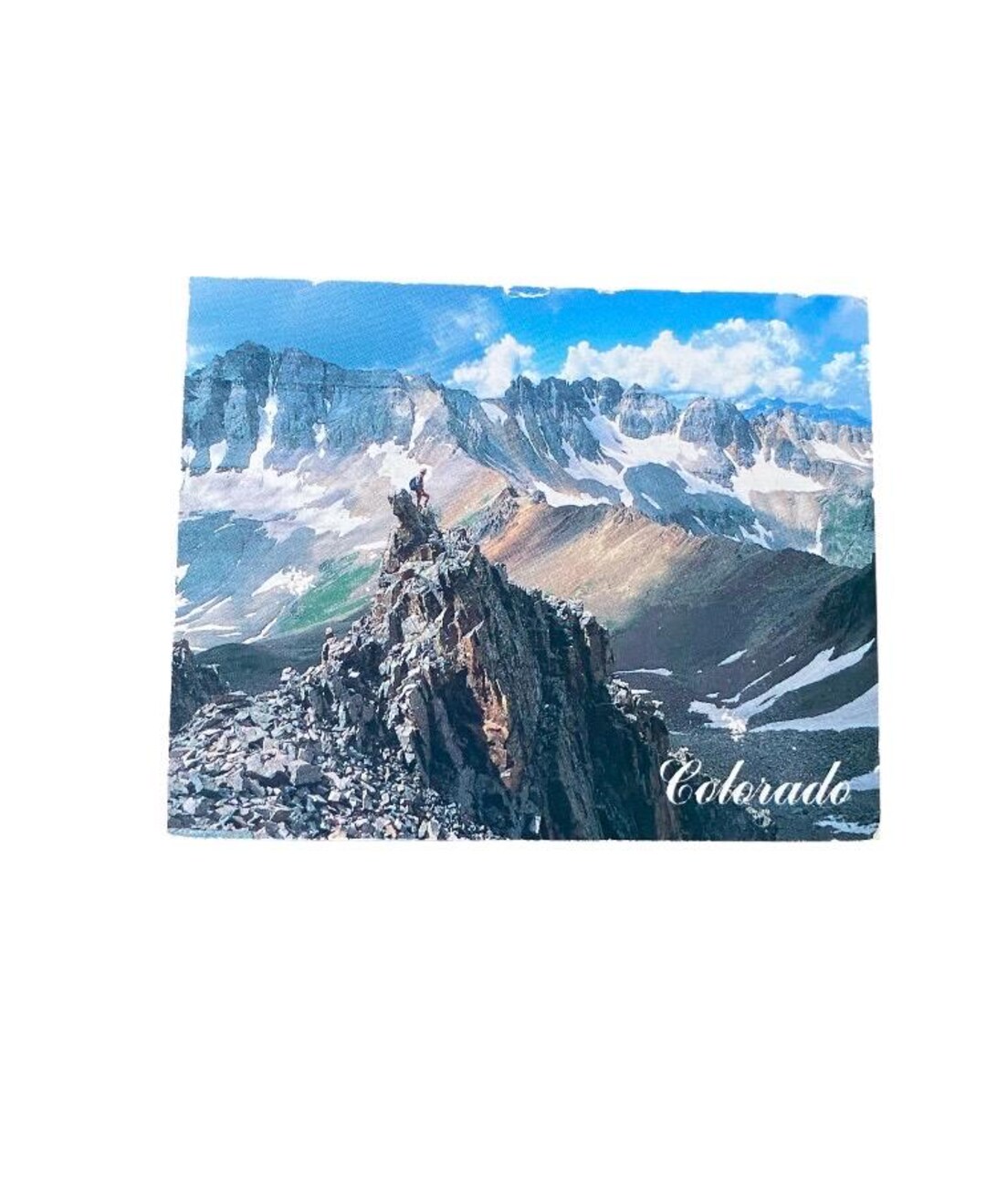 Colorado Rocky Mountains Magnet, Vintage Fridge Magnet, Colorado ...