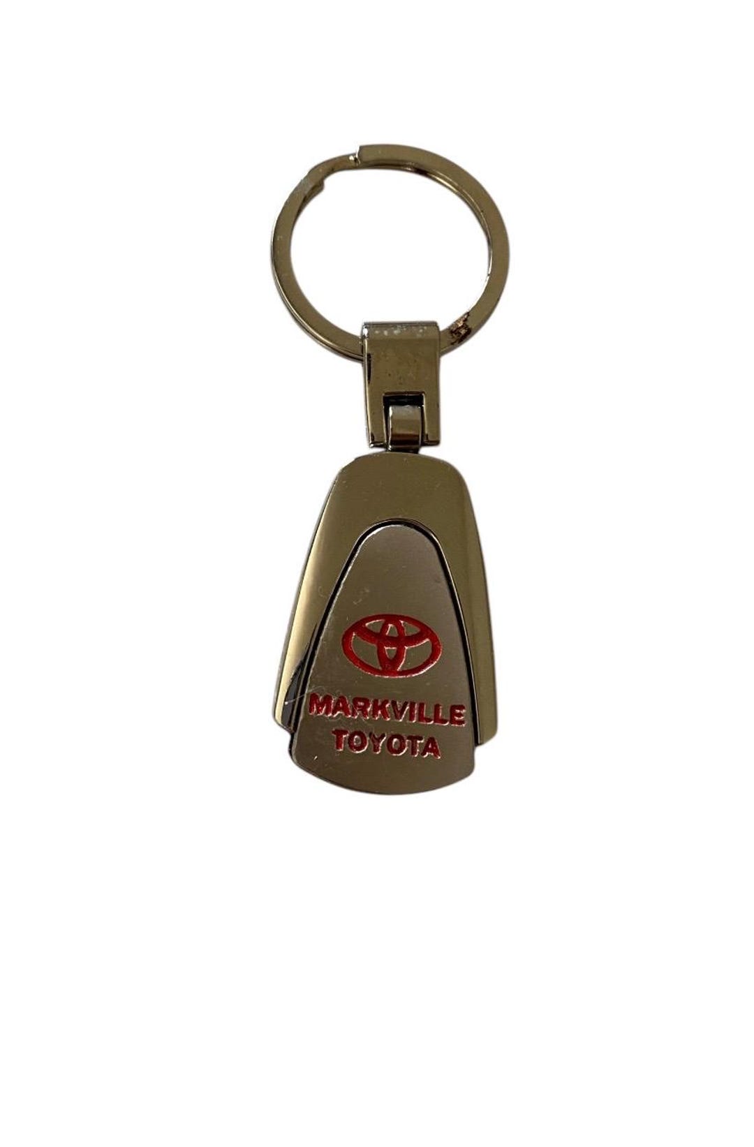 Toyota Metal Chrome Engraved Logo Vintage Keychain - Etsy