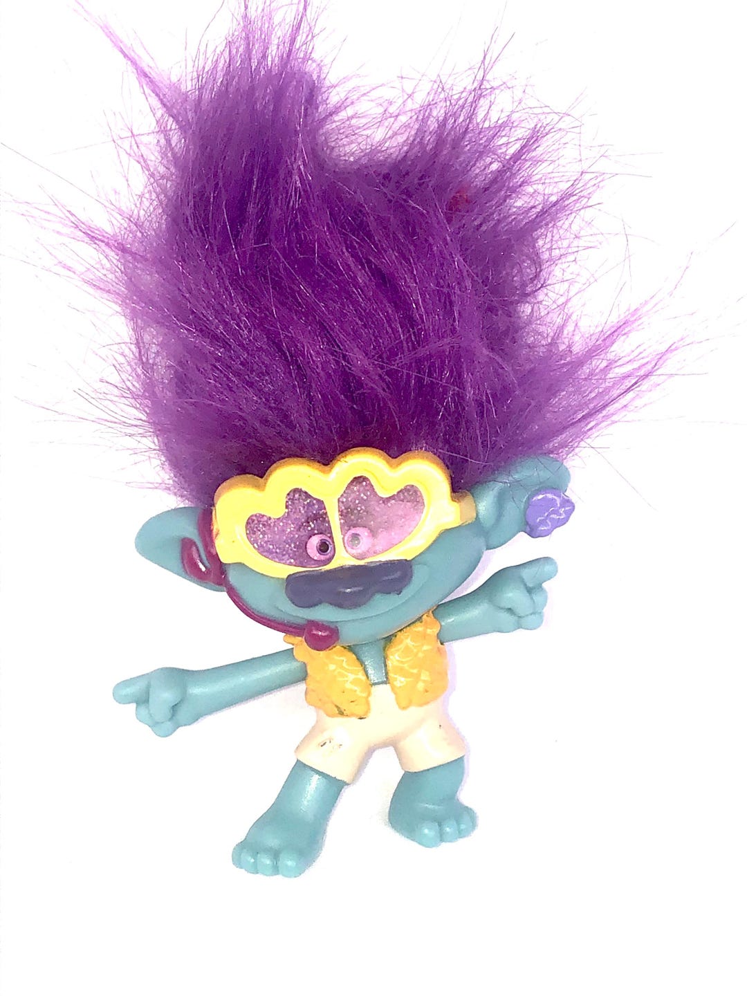 Trolls World Tour Party Branch #3 Mcdonald's Happy Meal Vintage Toy ...