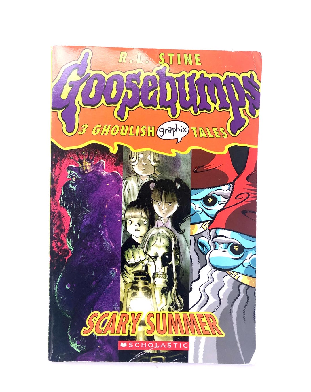 Goosebumps Graphix #3 ~ Scary Summer ~ by R.L. Stine ~ Vintage ...