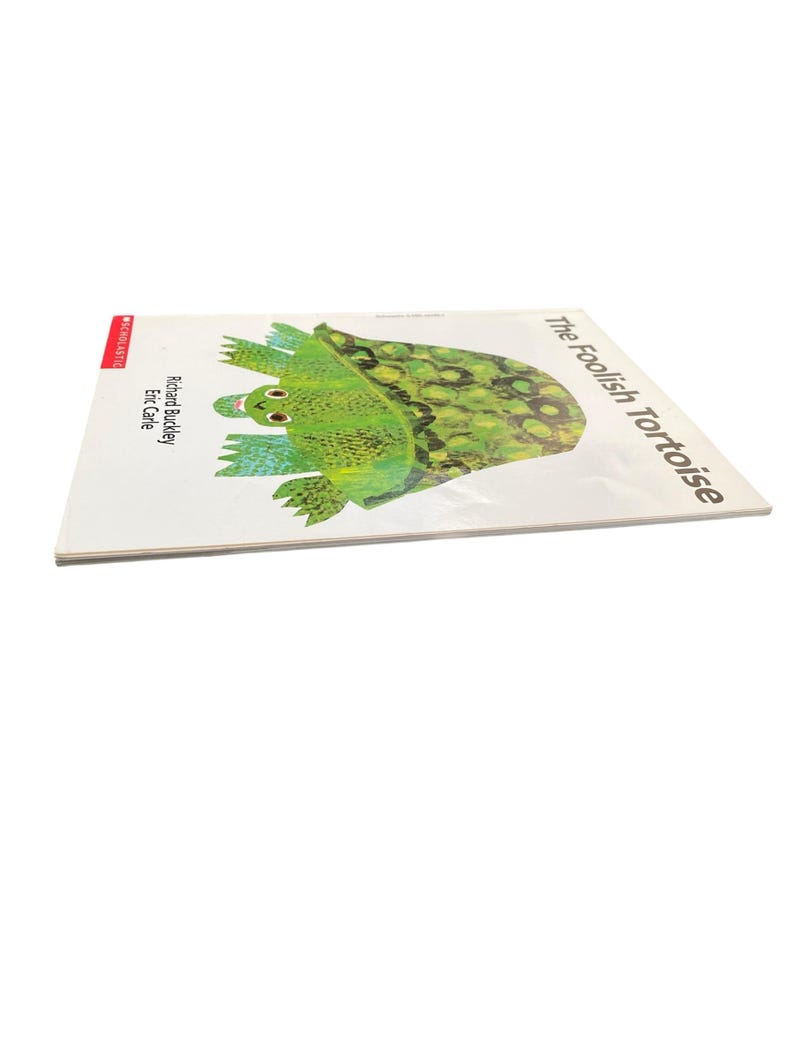 The Foolish Tortoise ~ by Eric Carle ~ Vintage Scholastic Paperback ...