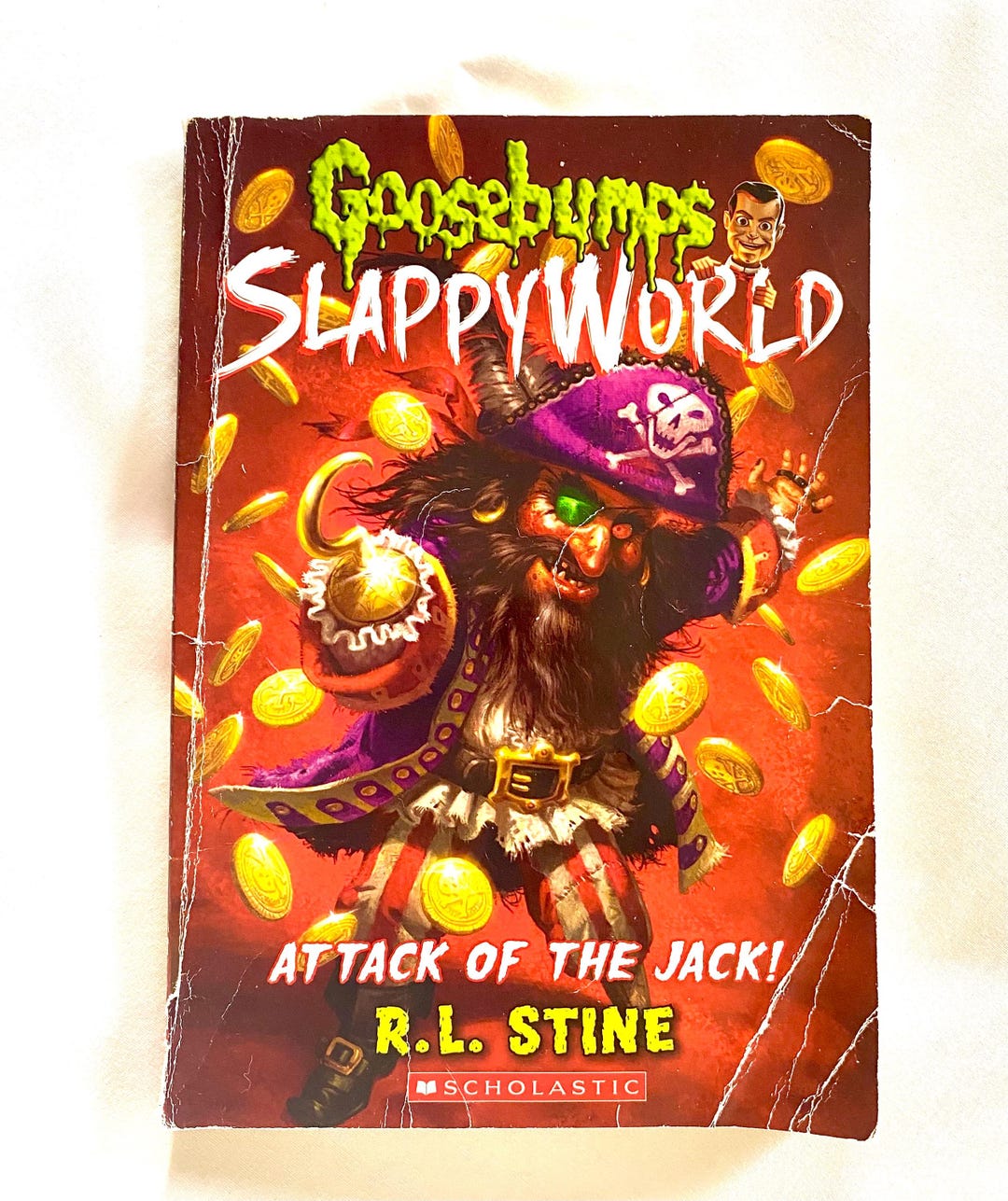 Goosebumps Slappy World 2 Attack of the Jack R.L. Stine Vintage Book ...