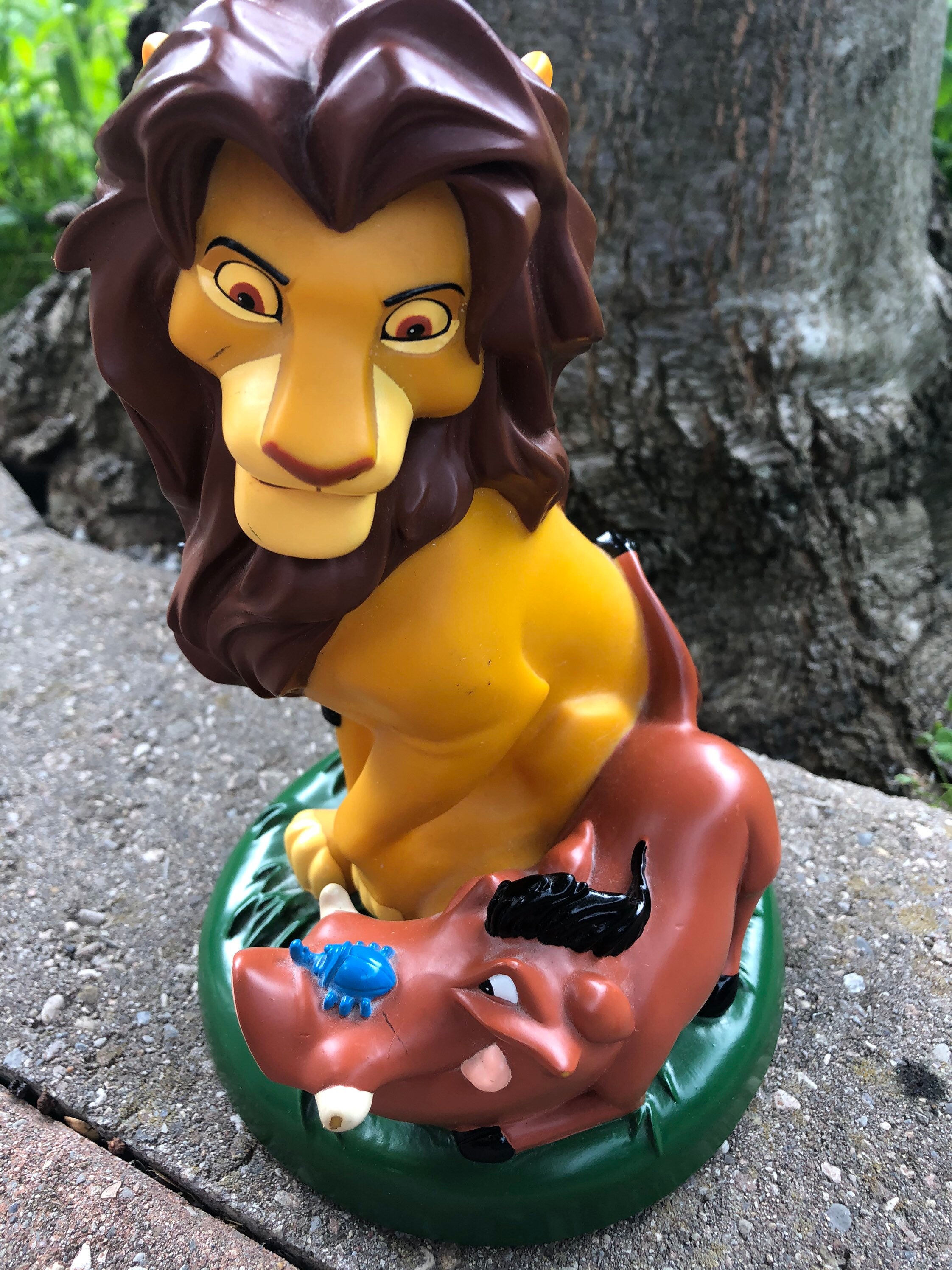 Vintage Disney Lion King Simba, Pumba and Timon Piggy Bank - Etsy Australia