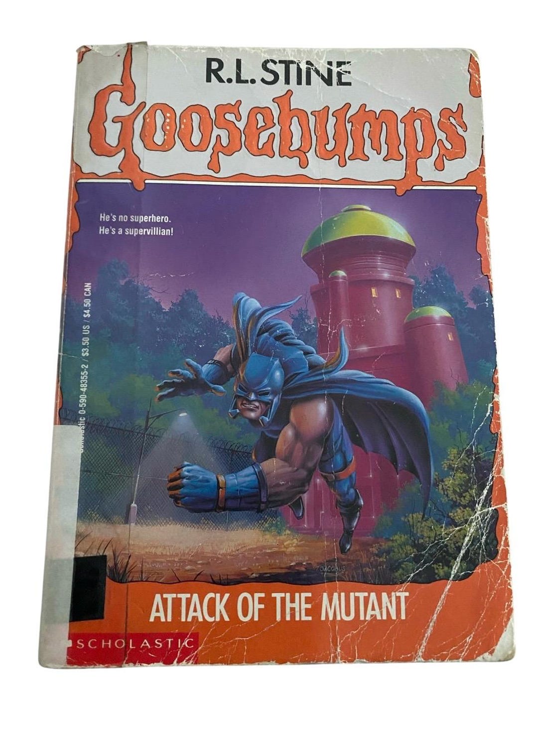 Goosebumps #25 ~ Attack of the Mutant ~ by R.L. Stine ~ Vintage ...