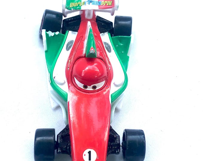 Disney Pixar Cars 2 Francesco Bernoulli Race Car Vintage Toy - Etsy