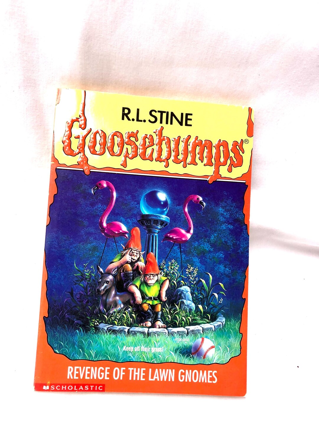 Goosebumps #34 ~ Revenge of the Lawn Gnomes ~ by R.L. Stine ~ Vintage ...