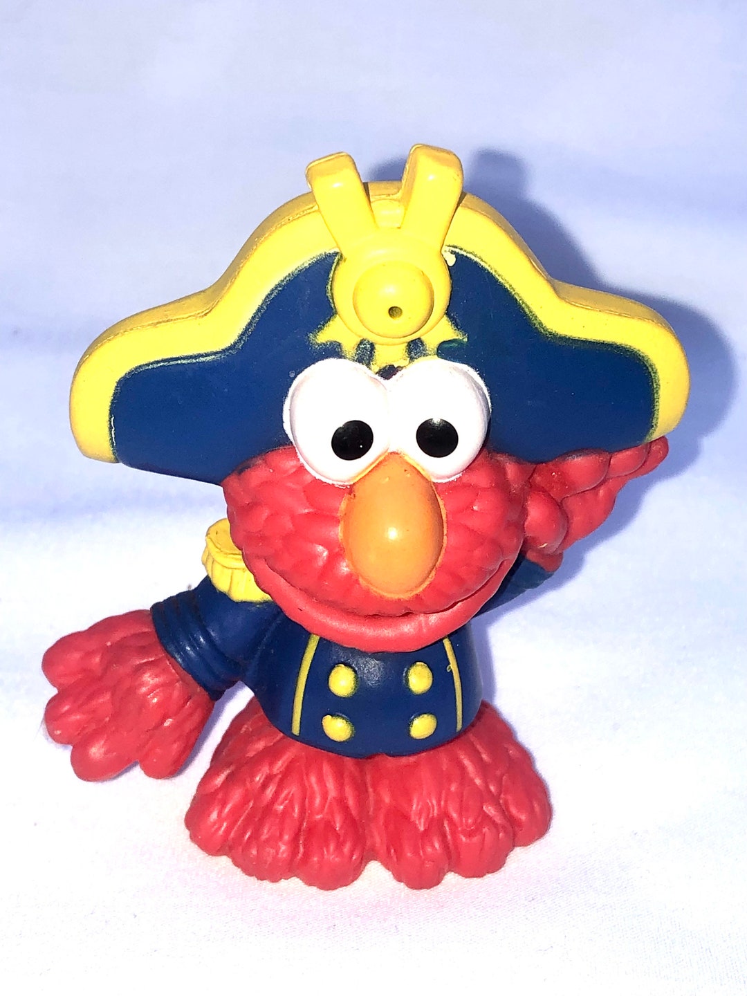 Sesame Street Squishy Plastic Nautical Figure Captain Elmo Rare 3" - Etsy