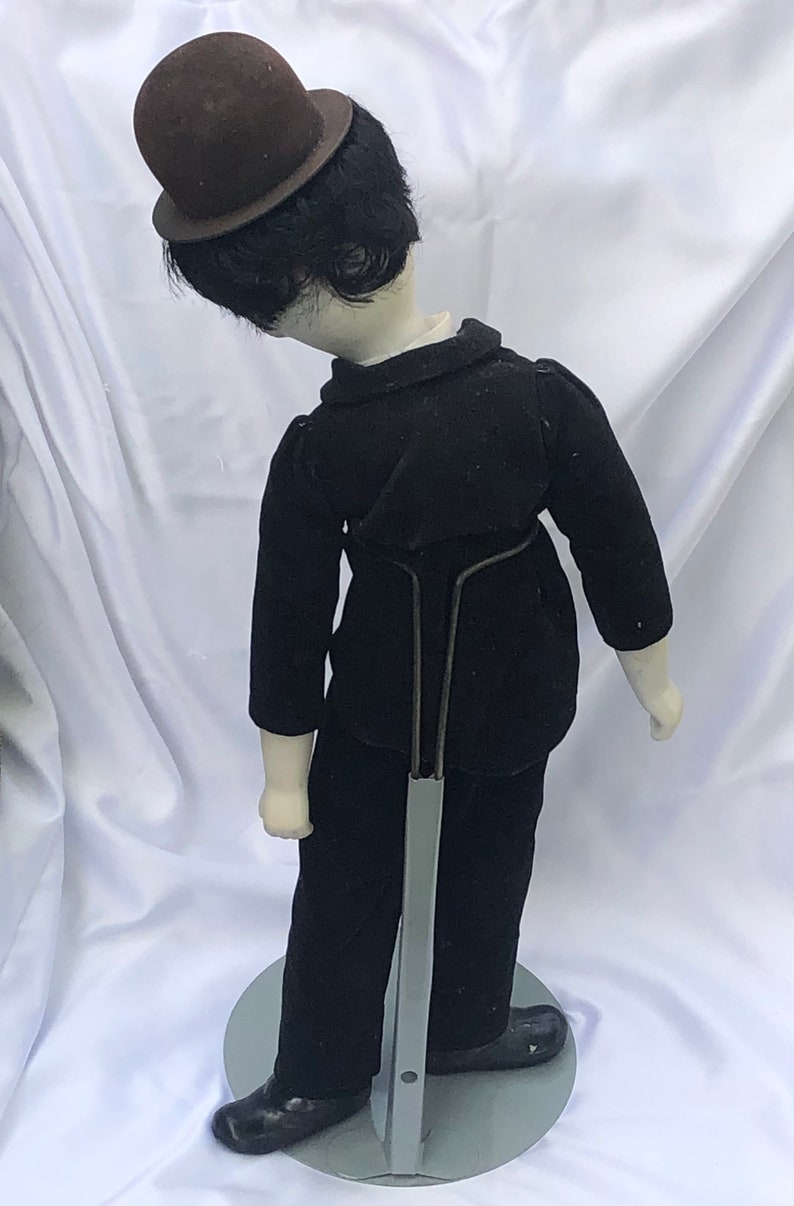 Vintage Charlie Chaplin Doll Porcelain Head Hands Feet 18 - Etsy