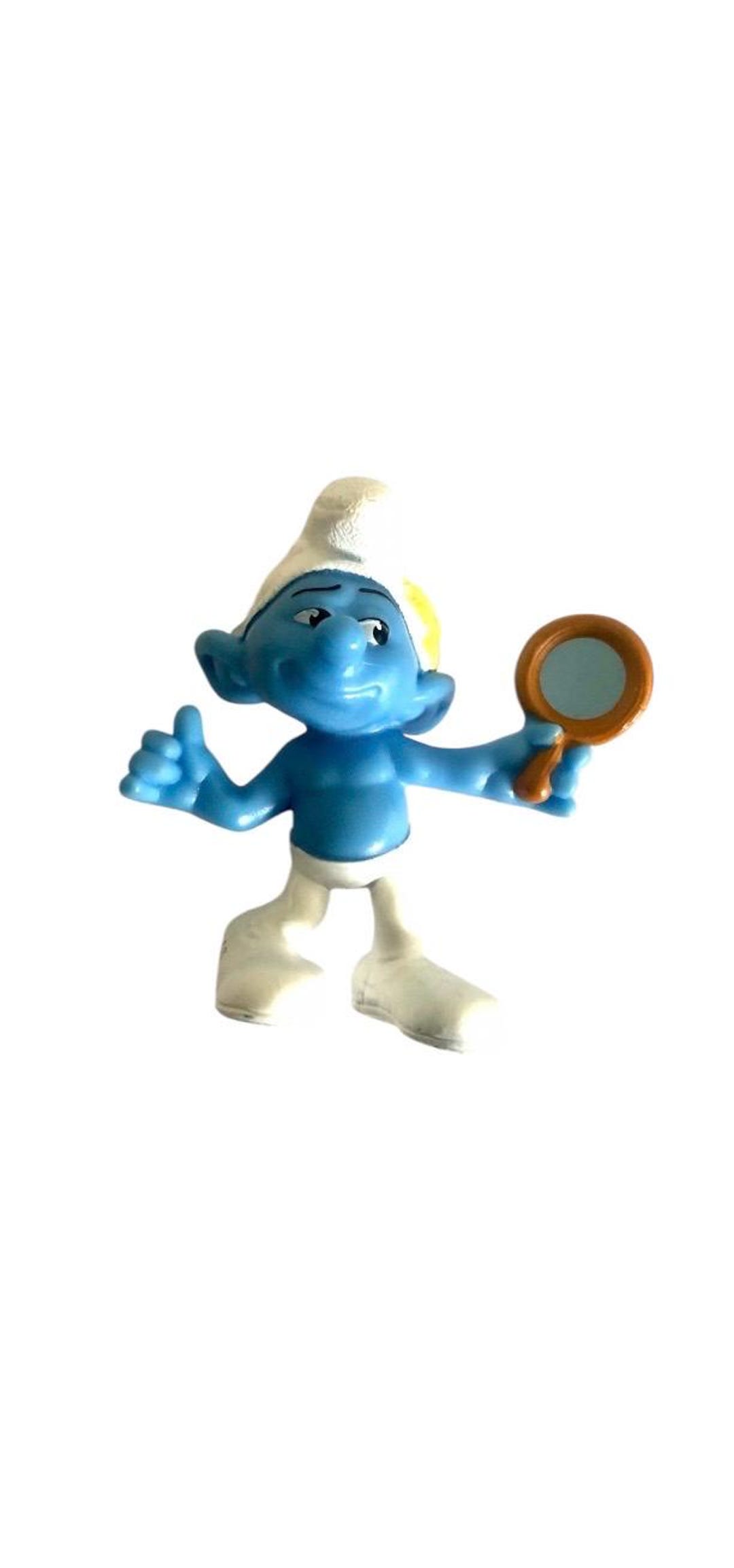 Vintage Smurfs Vanity With Mirror Peyo Mcdonald’s Happy Meal Toy - Etsy
