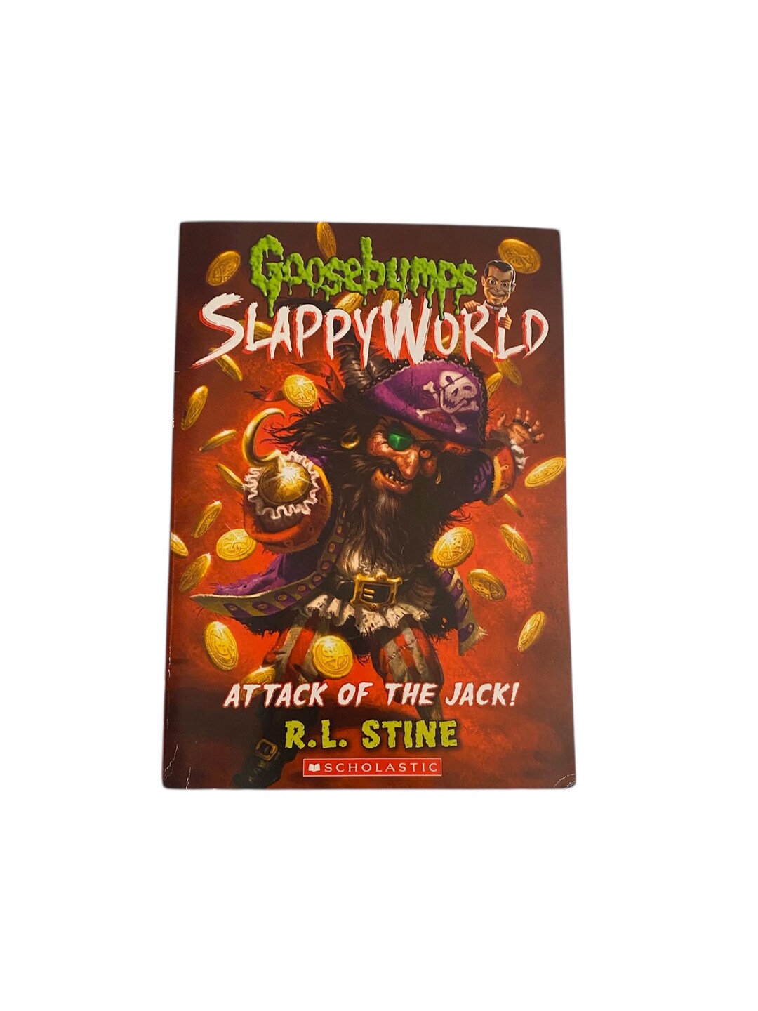 Goosebumps Slappy World #2 ~ Attack of the Jack ~ R.L. Stine 1st Print ...