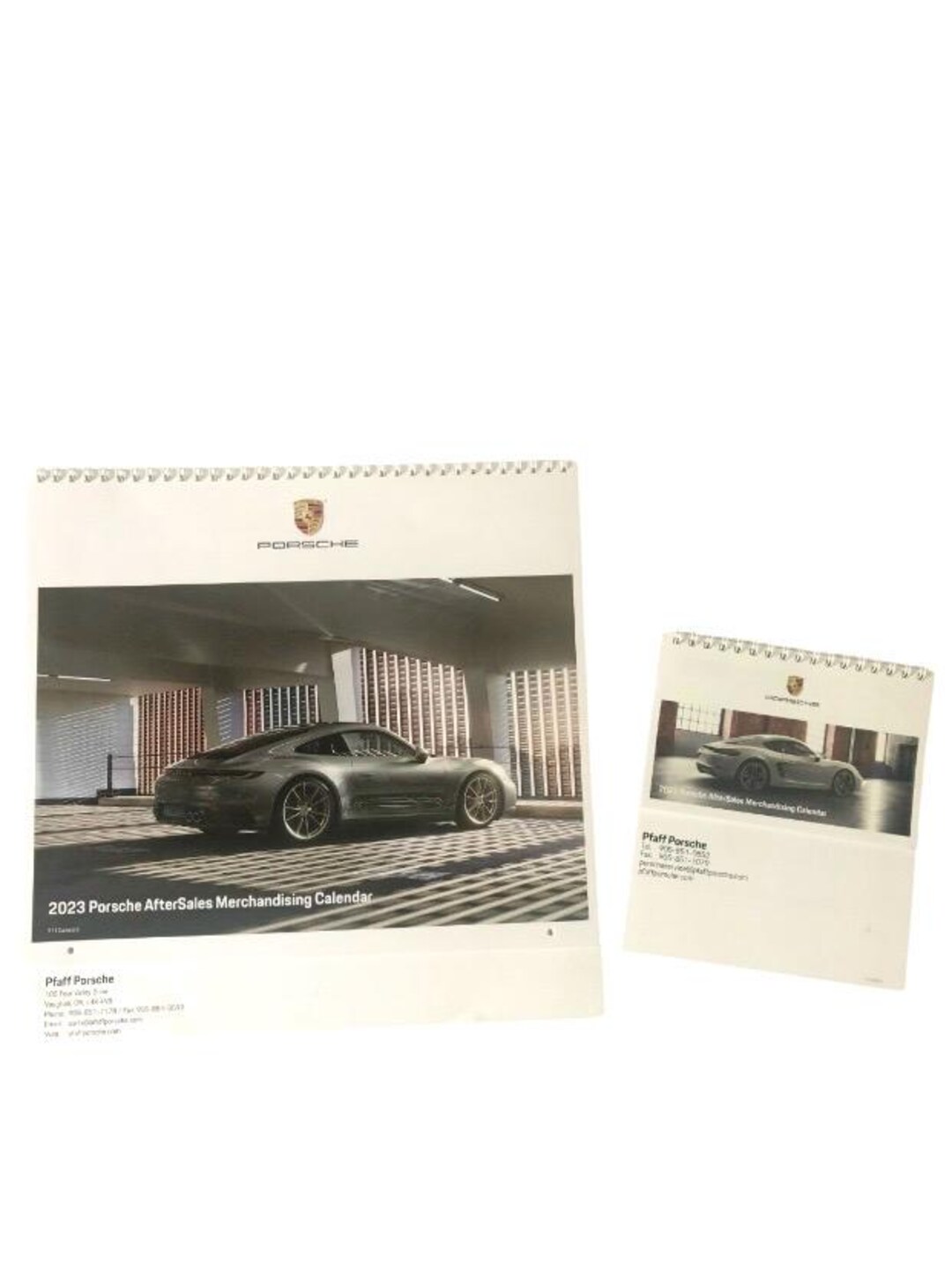 2023 Porsche Aftersales Merchandising Wall and Table Calendars , Pfaff ...