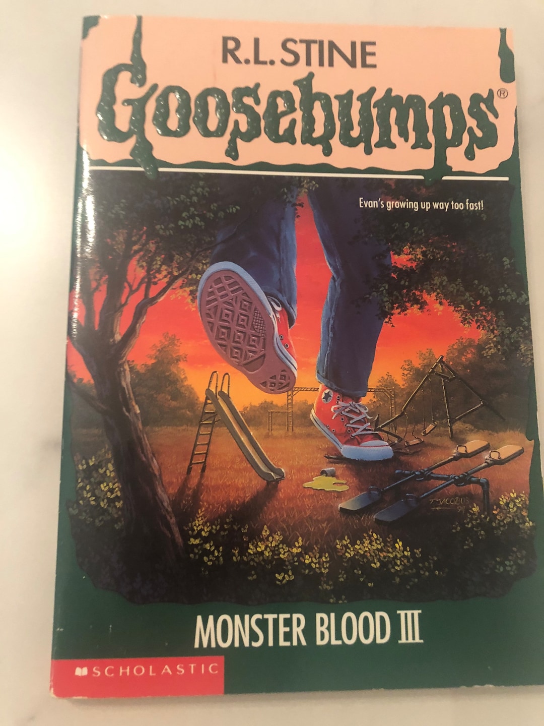 Goosebumps monster Blood Lll, R.l.stine, Vintage Book 29, Scholastic ...