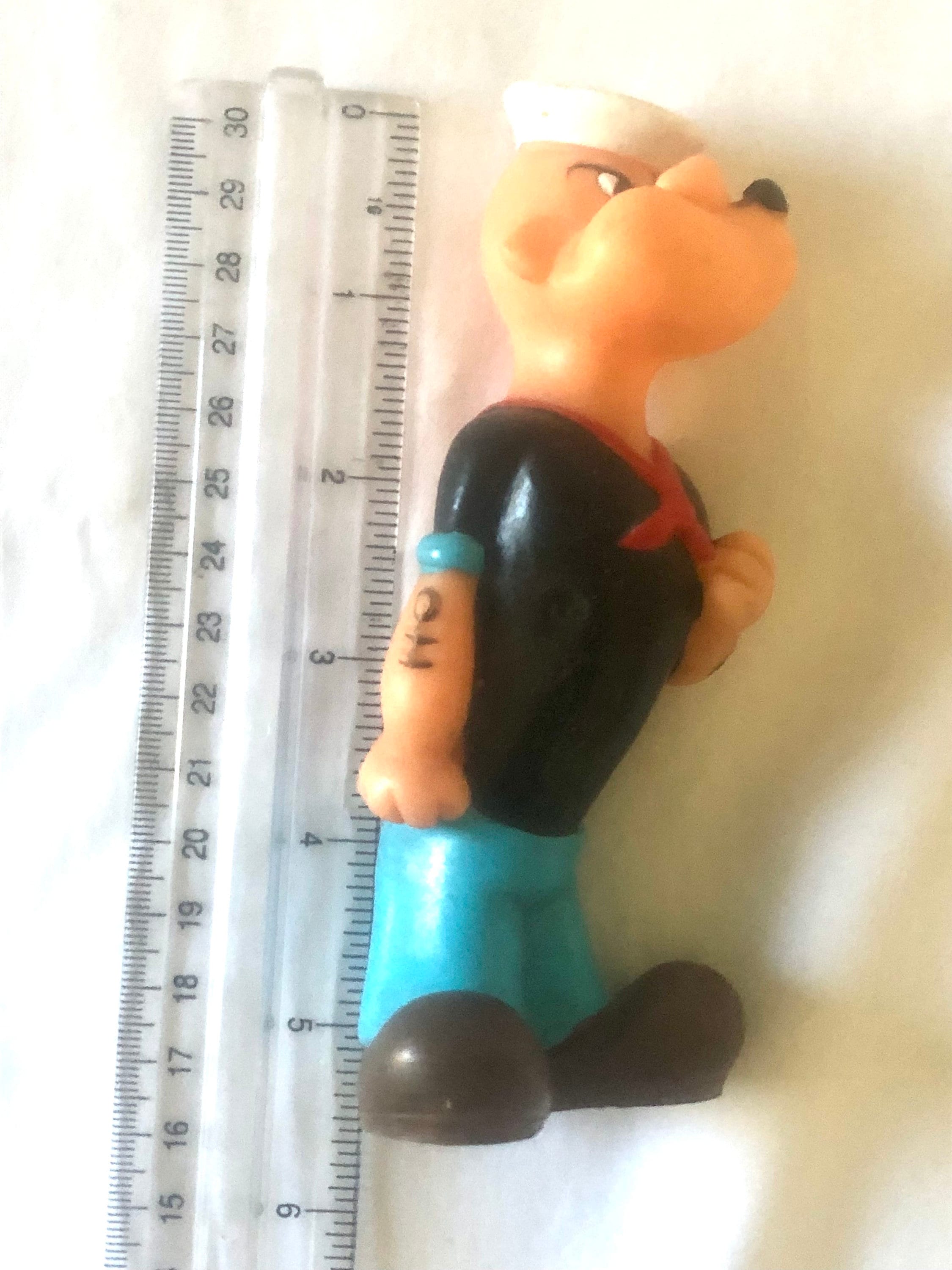 Vintage Vinyl Popeye the Sailor Man Squeak Toy 5 - Etsy