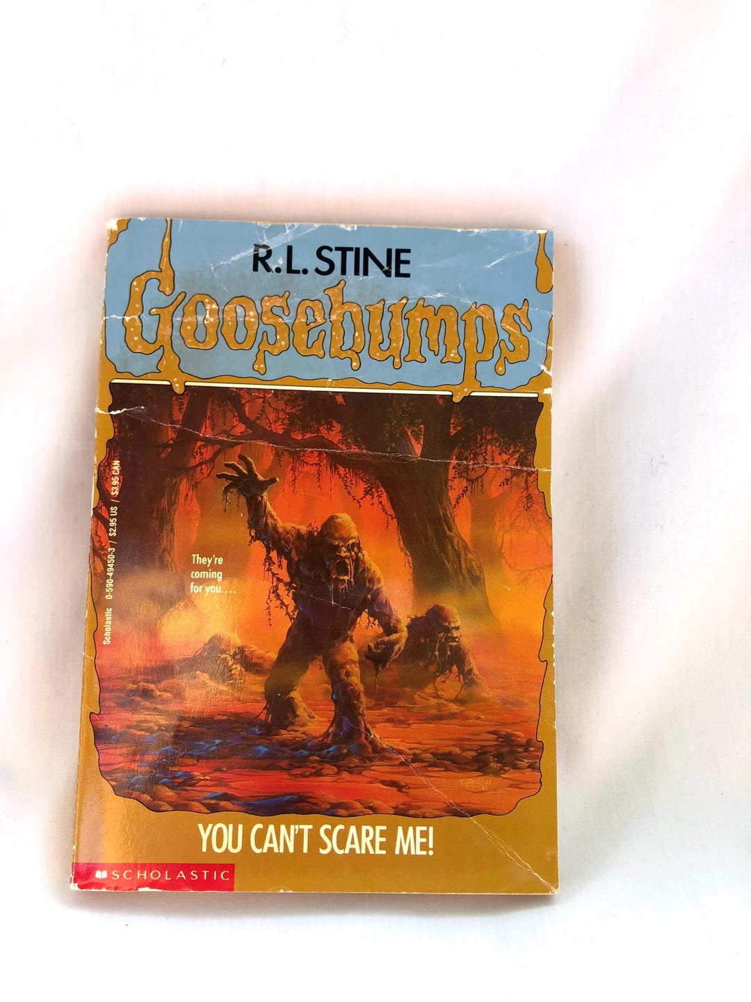 Goosebumps #15 “you Can’t Scare Me!”~ R.L. Stine ~ Apple Fiction ...