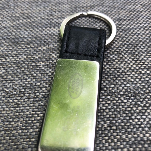 Leather Land Rover Keychain - Etsy