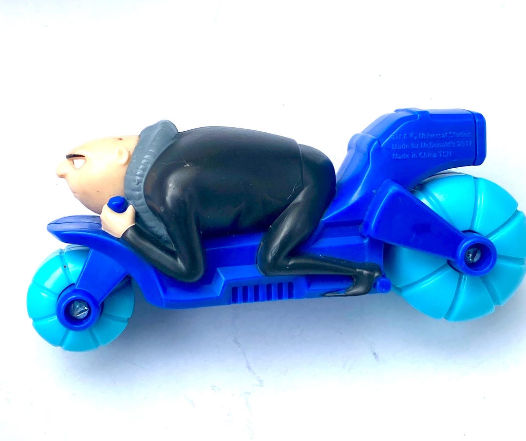 Minions Despicable Me 3 Gru’s Hydrocycle # 4 Happy Meal Mcdonalds 2017 ...