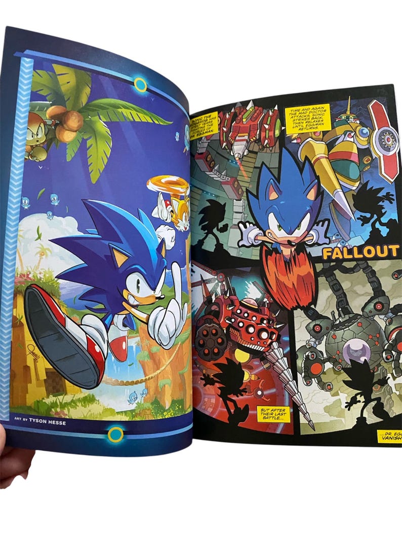 Sonic the Hedgehog ~ Sonic & Tails Best Buds Forever ~ Vintage Comic ...