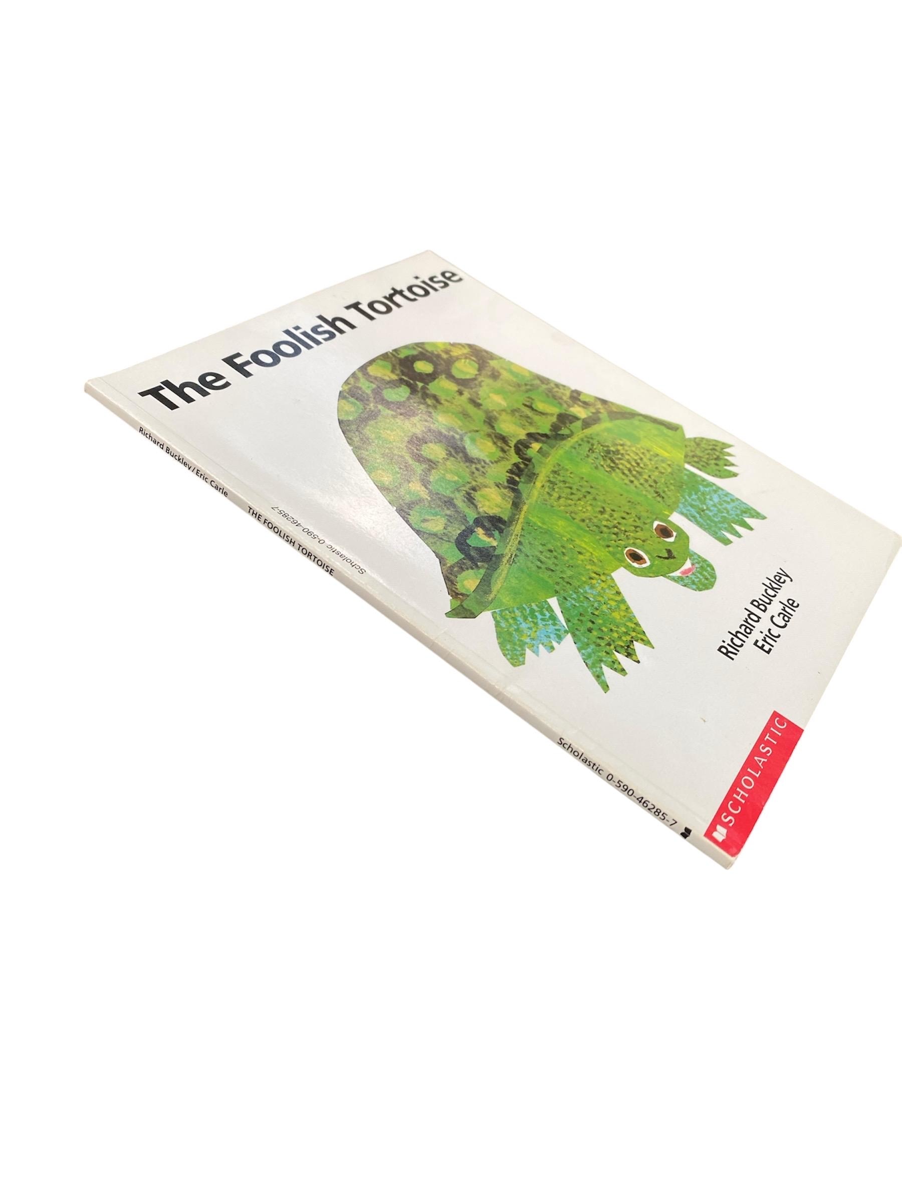 The Foolish Tortoise ~ by Eric Carle ~ Vintage Scholastic Paperback ...
