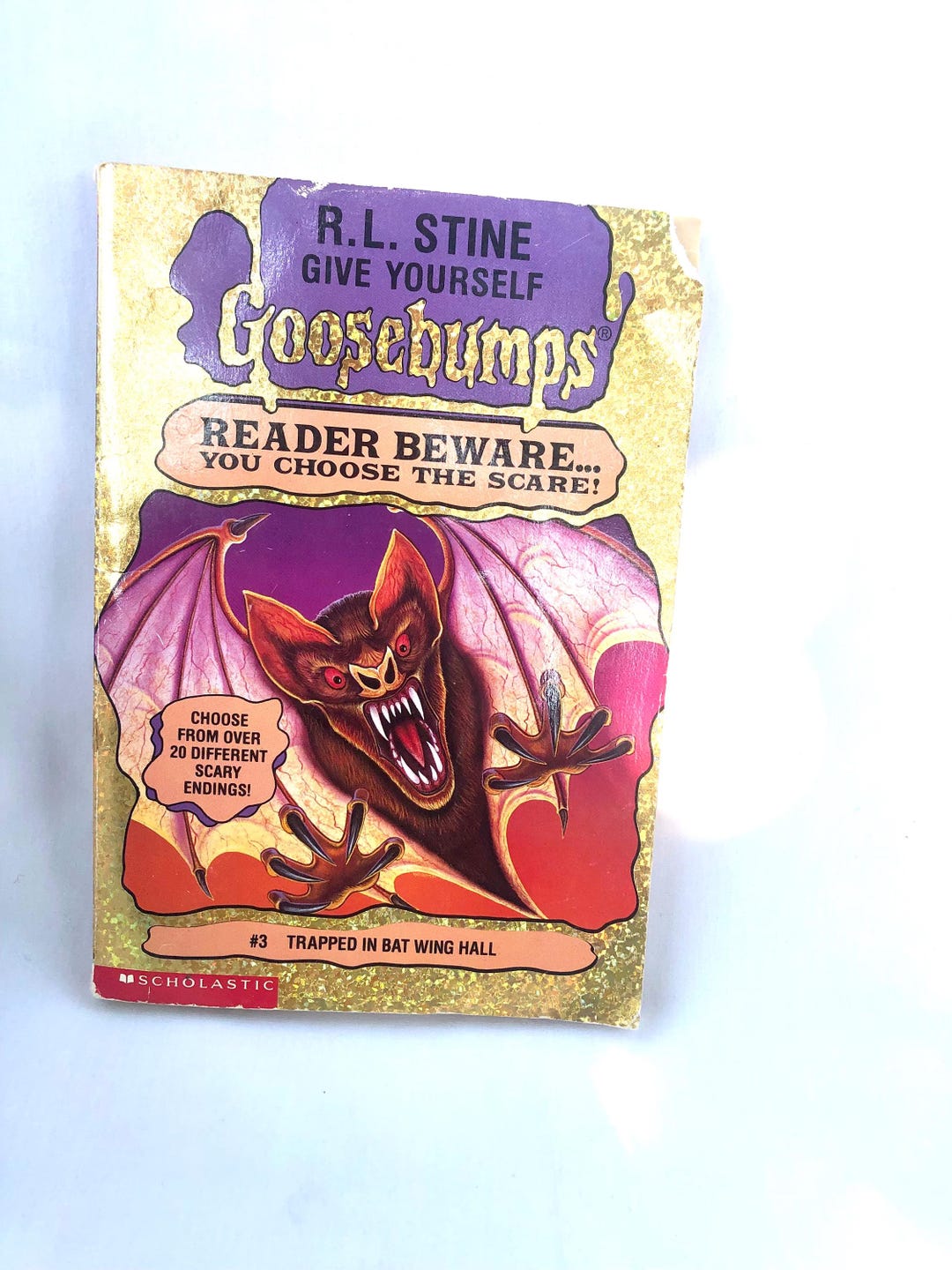 Goosebumps ~ Give Yourself Goosebumps # 3 ~ “trapped in Bat Wing Hall ...