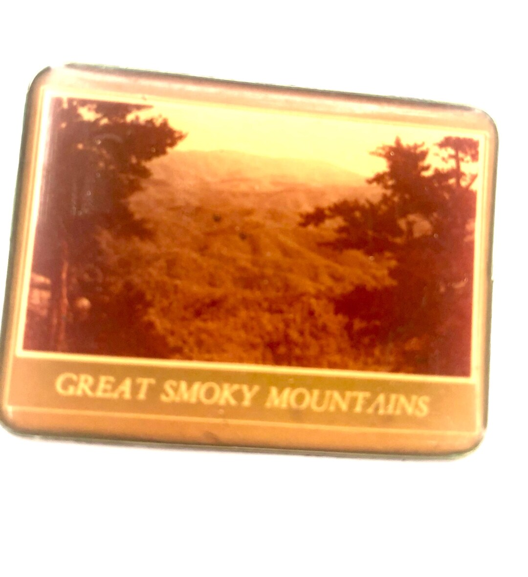 Great Smoky Mountains National Park, Tennessee Vintage Refrigerator ...