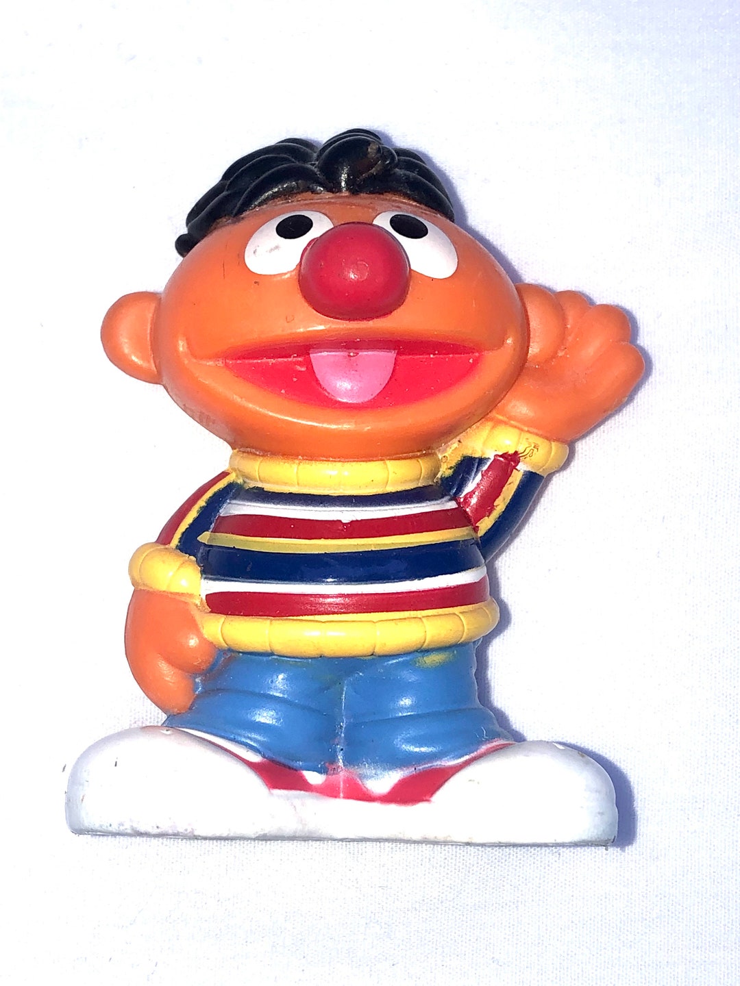 Sesame Street Workshop Ernie PVC Figure Hasbrol - Etsy