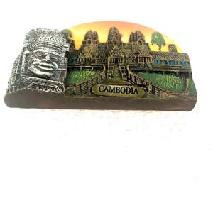 Cambodia Angkor Wat 3D Refrigerator Magnet Resin Travel Souvenirs ...