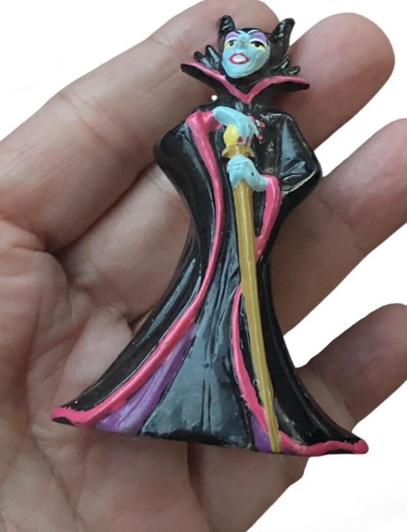 Disney Maleficent ~ Sleeping Beauty ~ Vintage PVC Toy, Cake Topper ...
