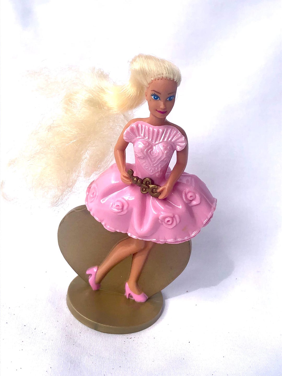 Barbie ~ Locket Surprise Barbie ~ Mcdonalds Happy Meal Vintage Toy 1994 ...