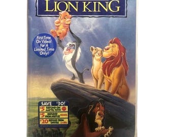 Disney’s the Lion King VHS Masterpiece Collection - Etsy