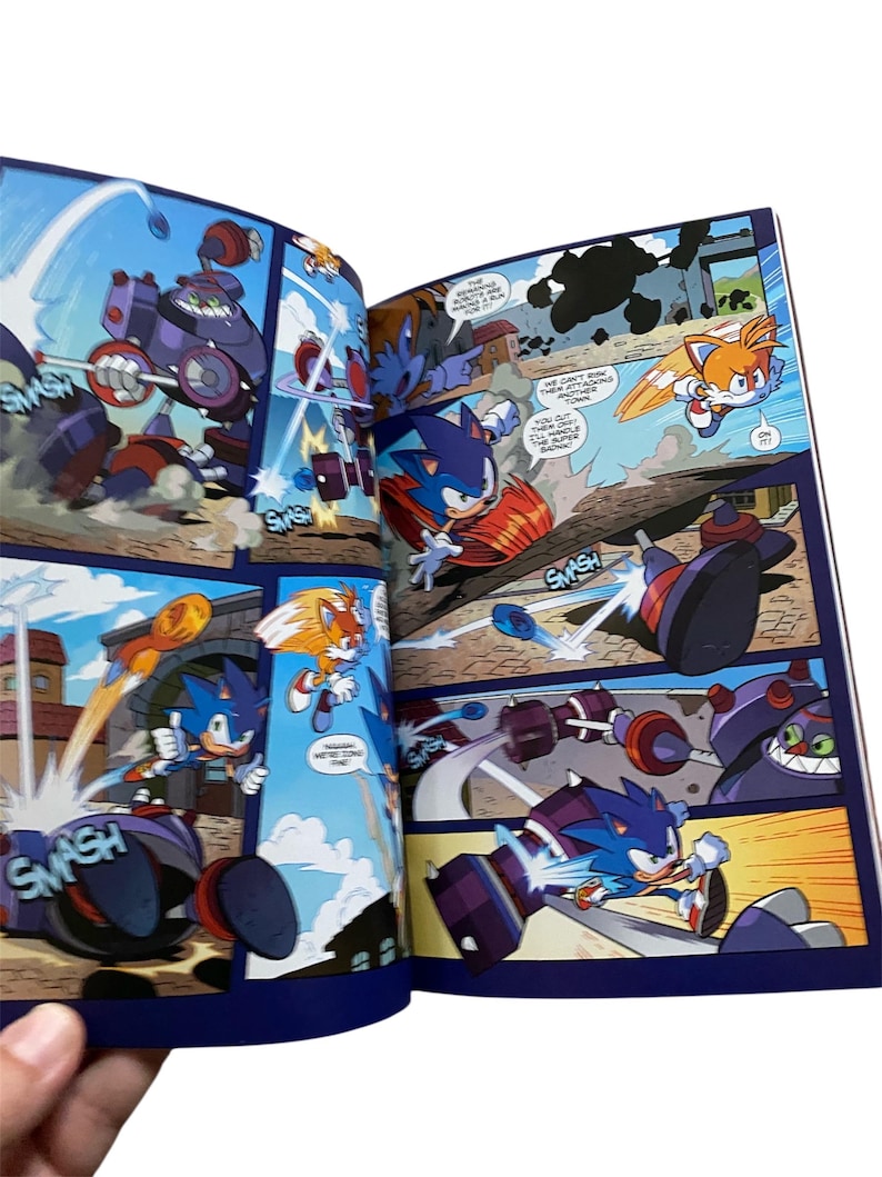 Sonic the Hedgehog ~ Sonic & Tails Best Buds Forever ~ Vintage Comic ...