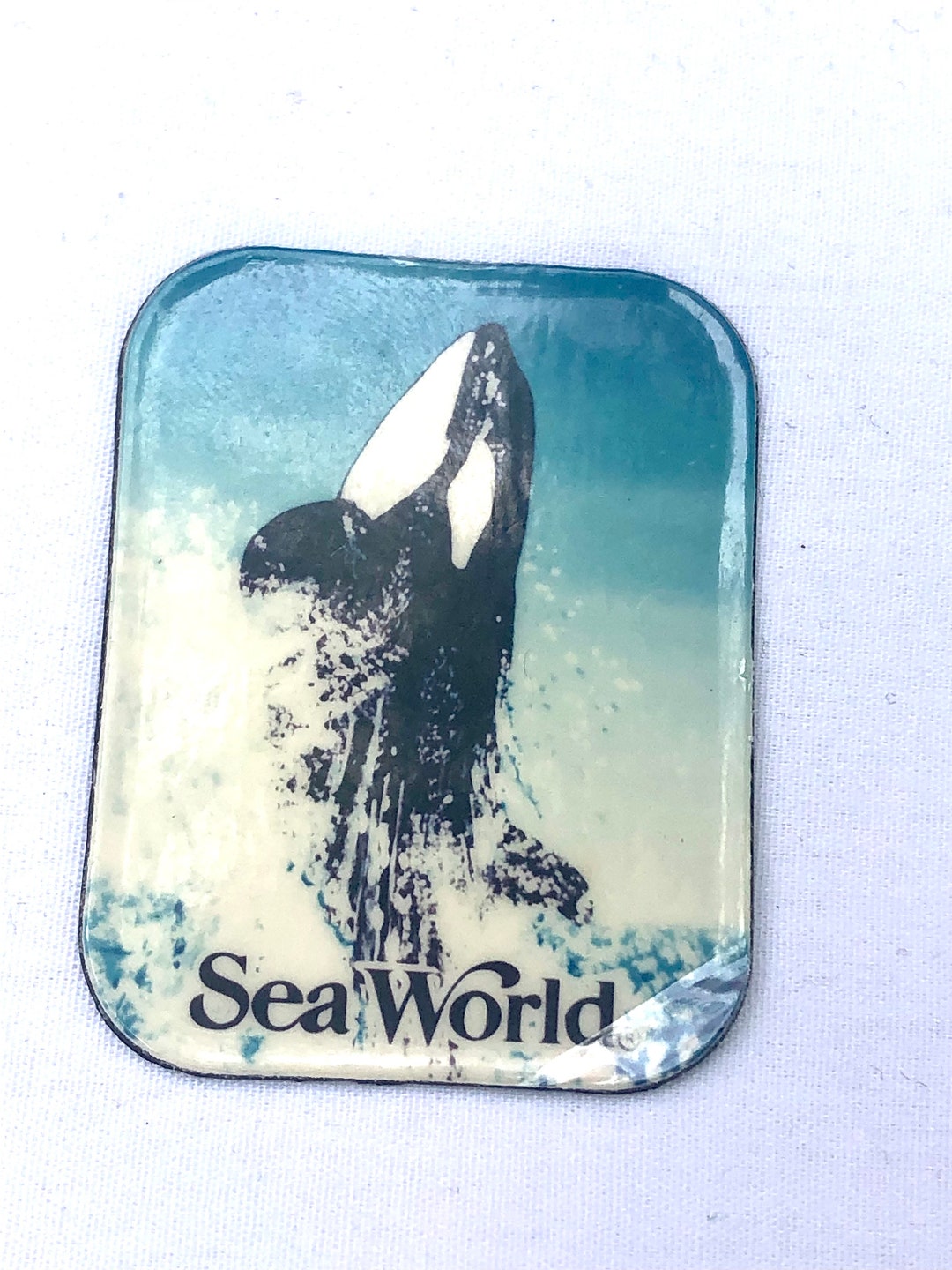 Seaworld Orlando Florida Fridge Magnet Souvenir , Vintage Refrigerator ...