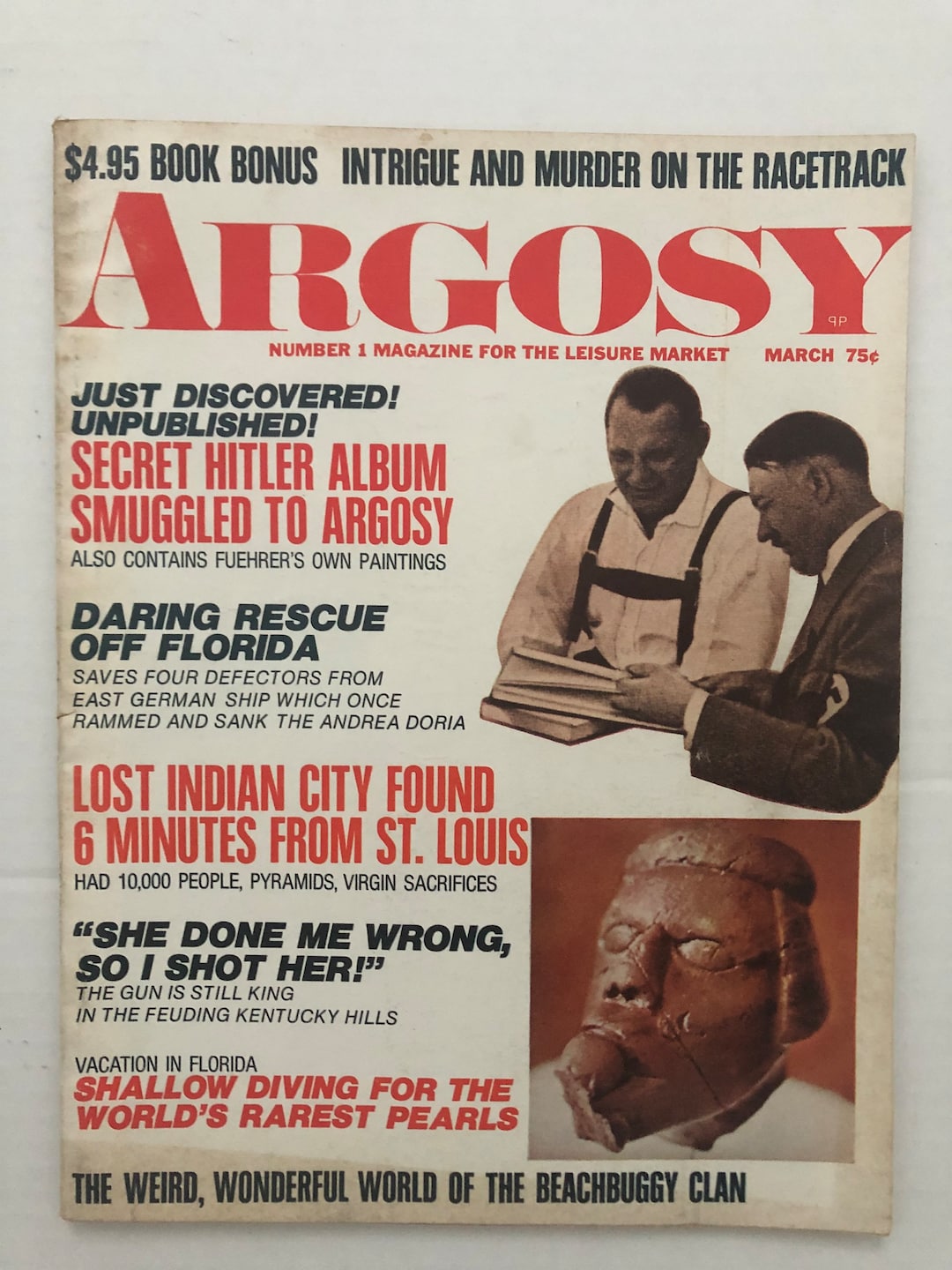 Argosy Magazine Secret Hitler Album , March 1971 - Etsy