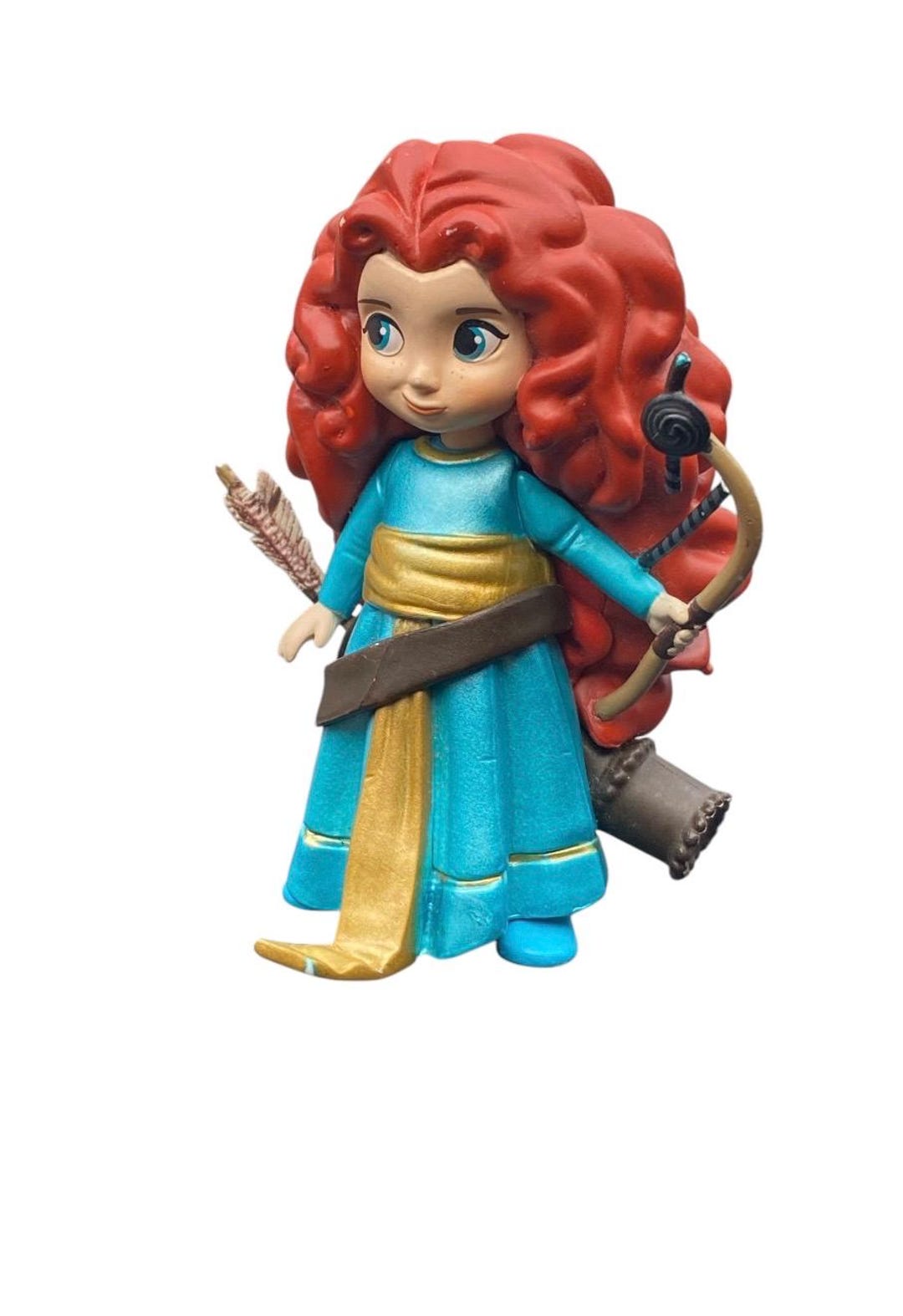 Disney Animators Collection Merida Brave PVC Figure 3” Cake Topper - Etsy