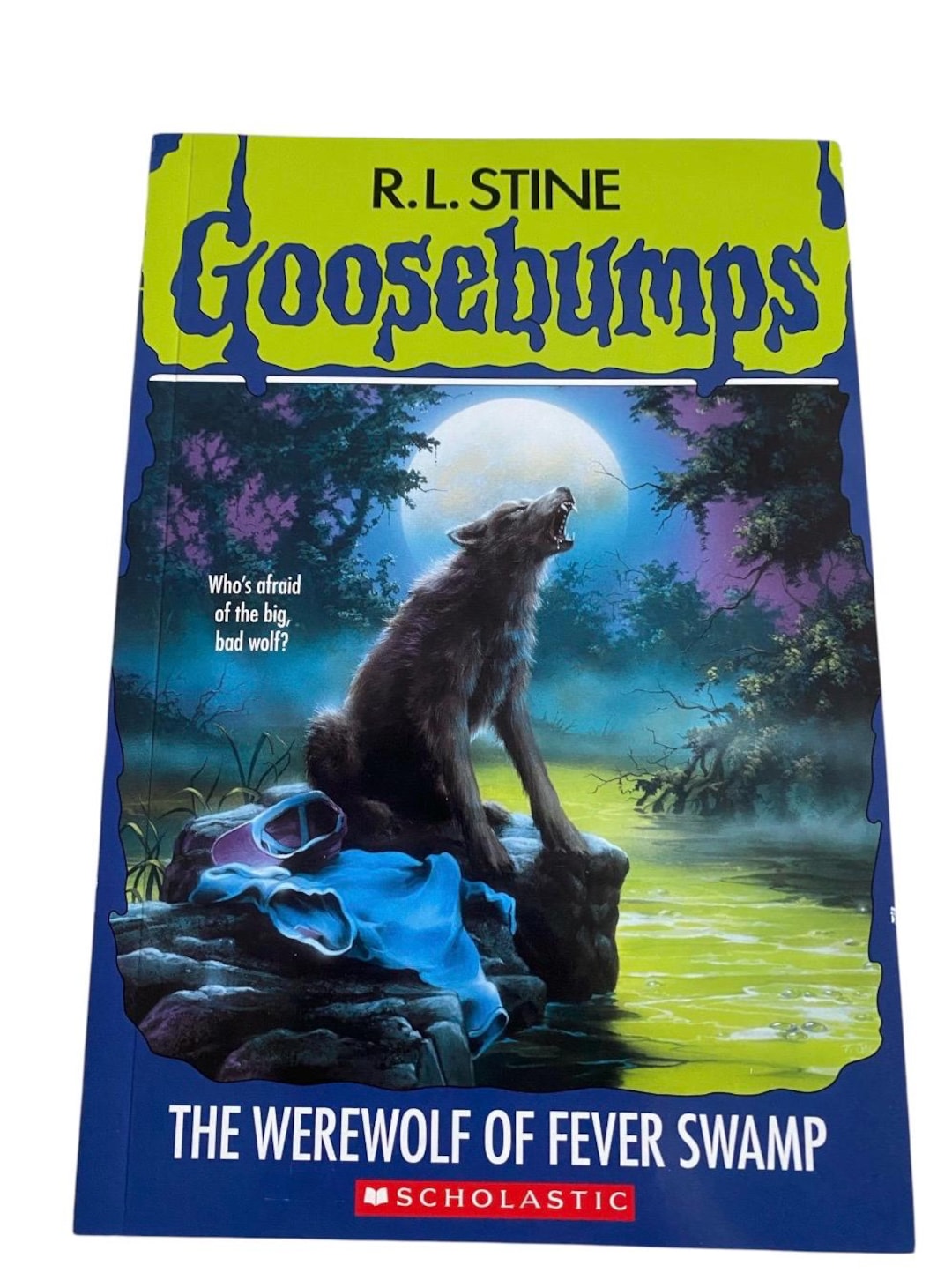 Goosebumps # 14 “ the Werewolf of Fever Swamp” R.L. Stine Paperback ...