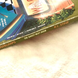 Goosebumps #10 “the Ghost Next Door” R.l.stine, Vintage Book 1993 - Etsy
