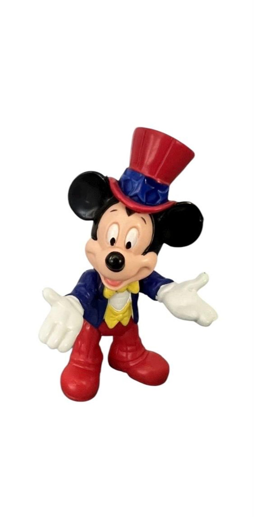 Disney Epcot Mickey Mouse Vintage Toy, Cake Topper Figure - Etsy