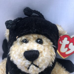TY Beanie Baby Attic Treasures Beezee Bee Bear Plush Stuffed Vintage ...