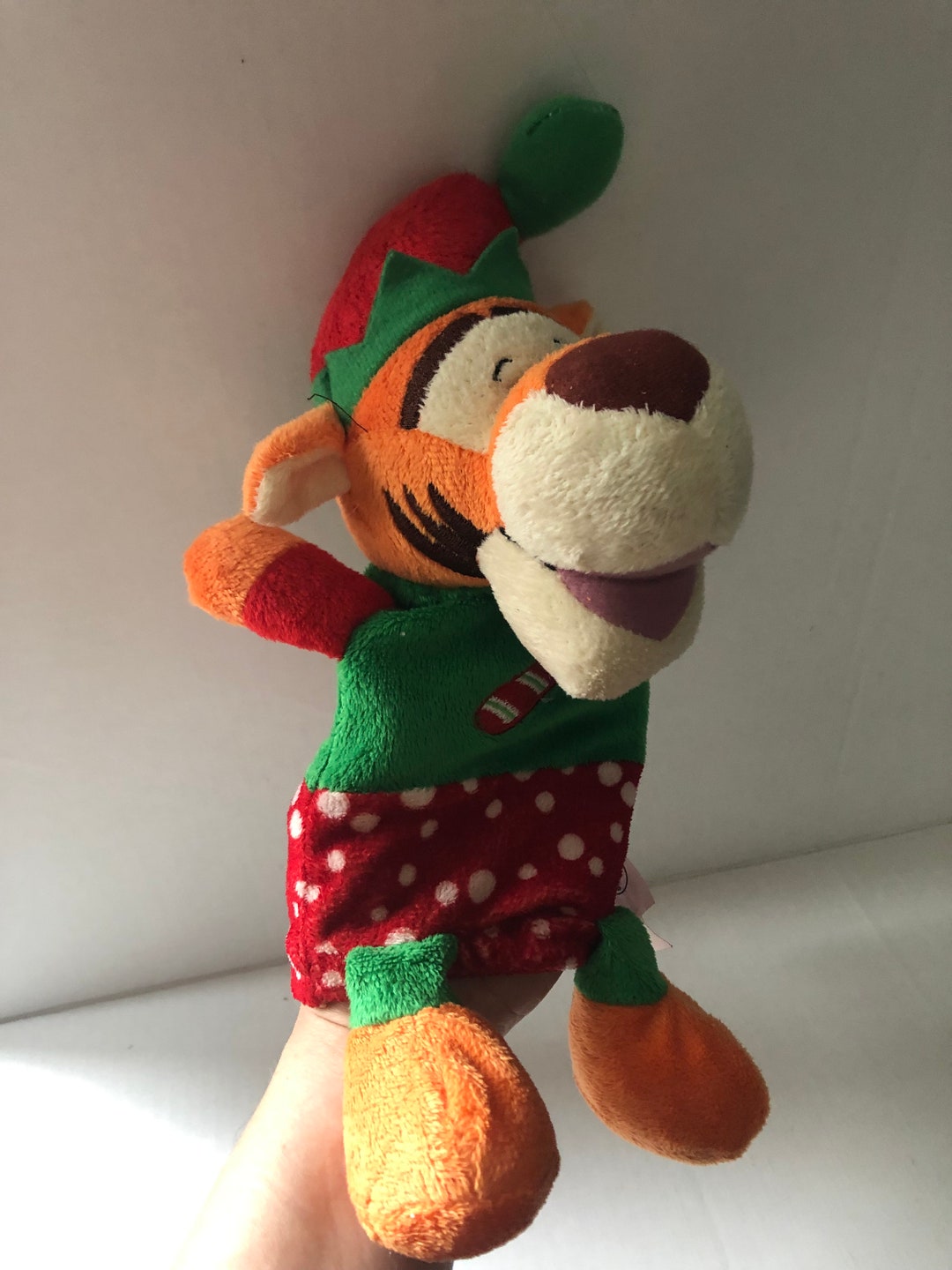 Vintage Disney Winnie the Pooh Tigger Plush Hand Puppet - Etsy