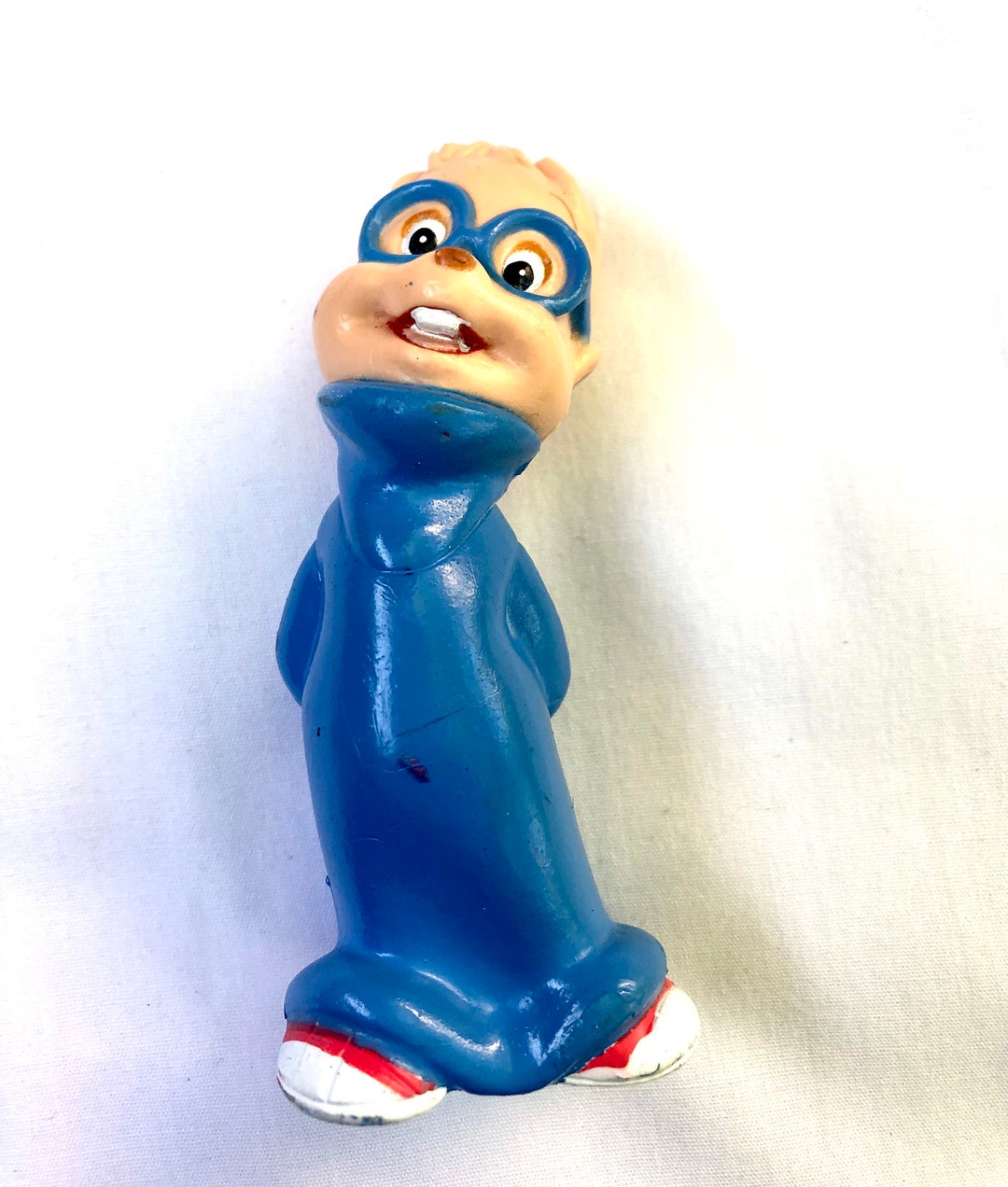 Vintage Alvin and the Chipmunks Simon Toy, Cake Topper Simon Figure ...