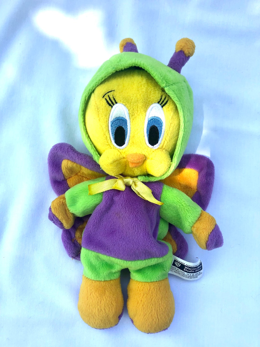 Vintage Tweety Bird Warner Bros. Studio Store , Bean Bag Plush Purple ...