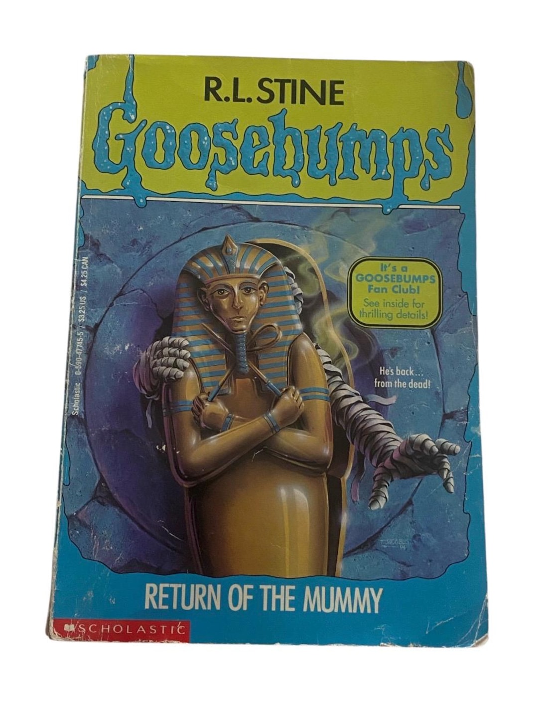 Goosebumps #23 ~ Return of the Mummy ~ by R.l.stine 1st Print Edition ...