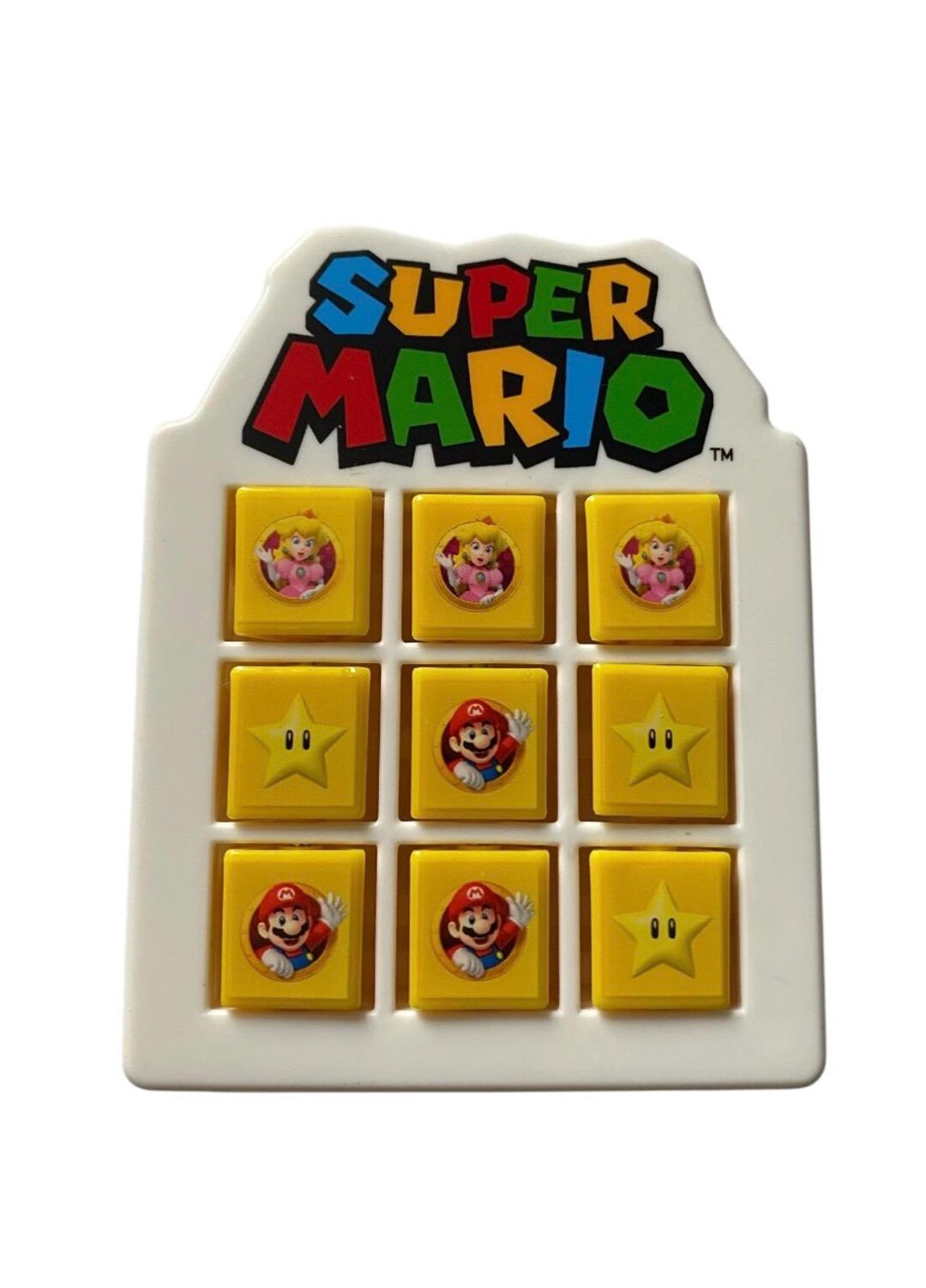 Super Mario ~ Mario and Peach Tic Tac Toe Mcdonald’s Happy Meal Toy - Etsy