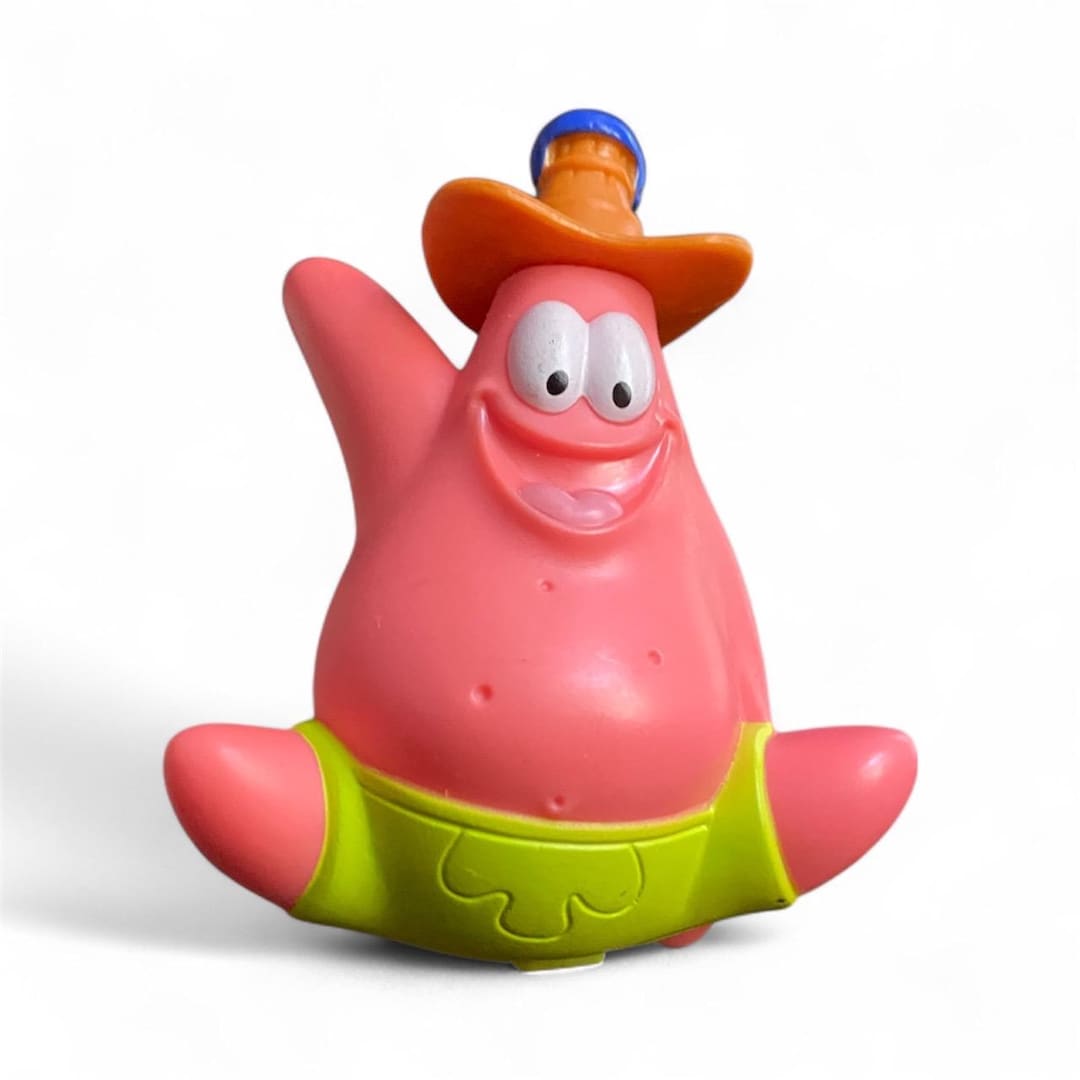 Spongebob Squarepants PATRICK STAR Mcdonald’s 2012 Viacom Vintage Happy ...