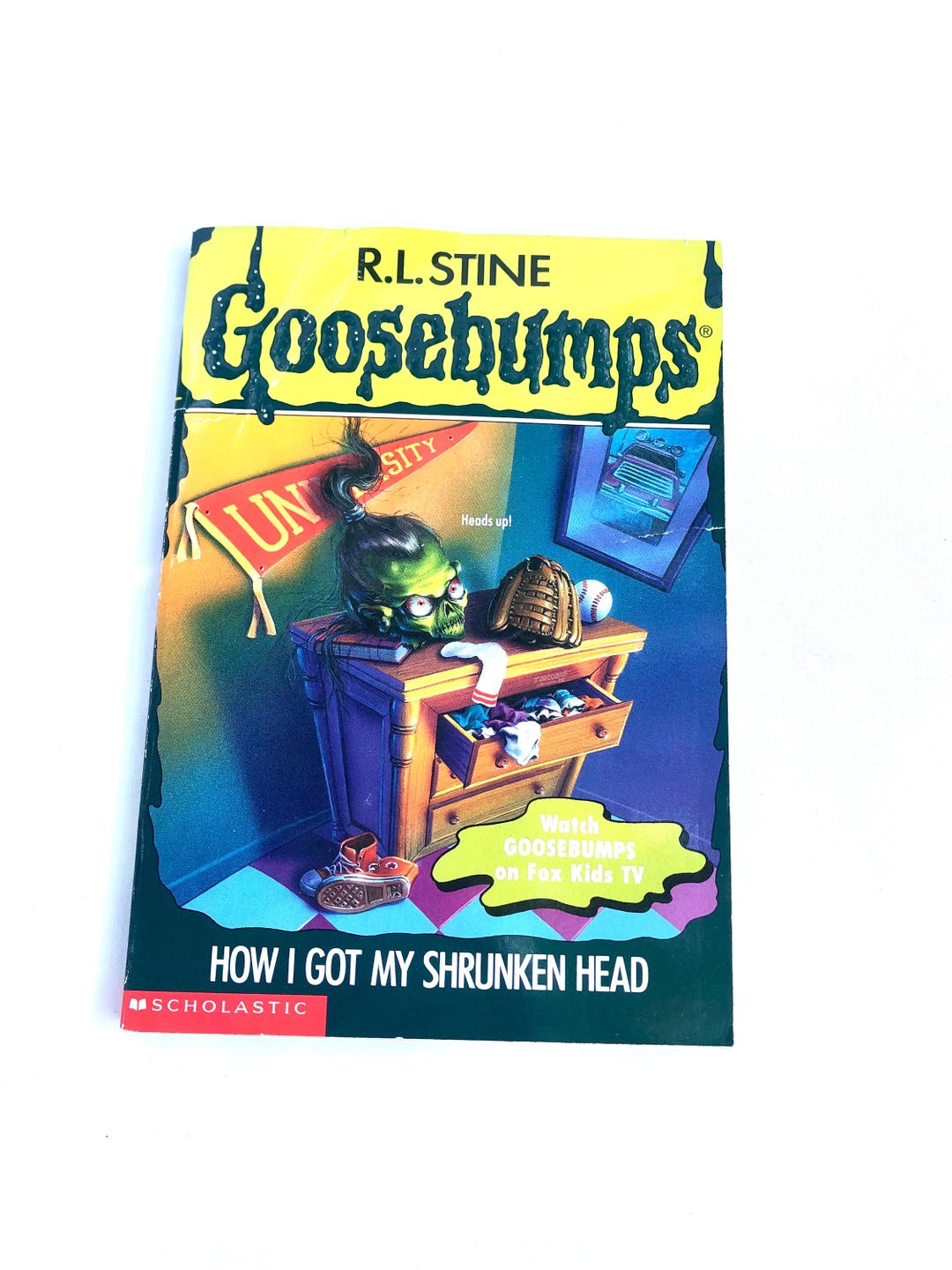 Goosebumps #39 How I Got My Shrunken Head 1st Edition Print 1996 - Etsy