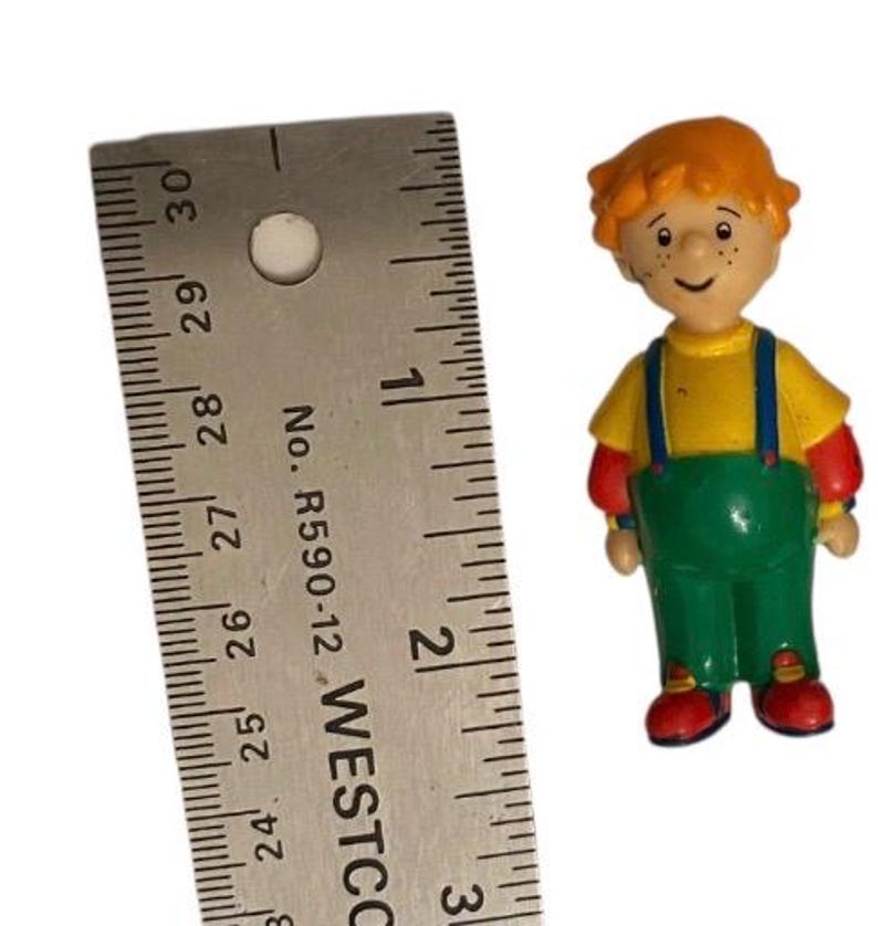 Caillou Mini PVC Vintage Figure - Etsy