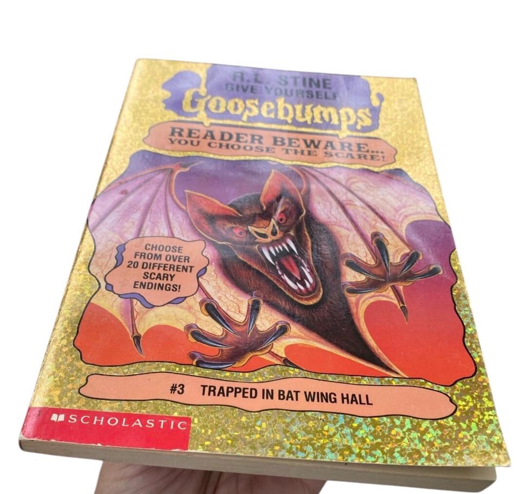Goosebumps ~ Give Yourself Goosebumps # 3 ~ “trapped in Bat Wing Hall ...