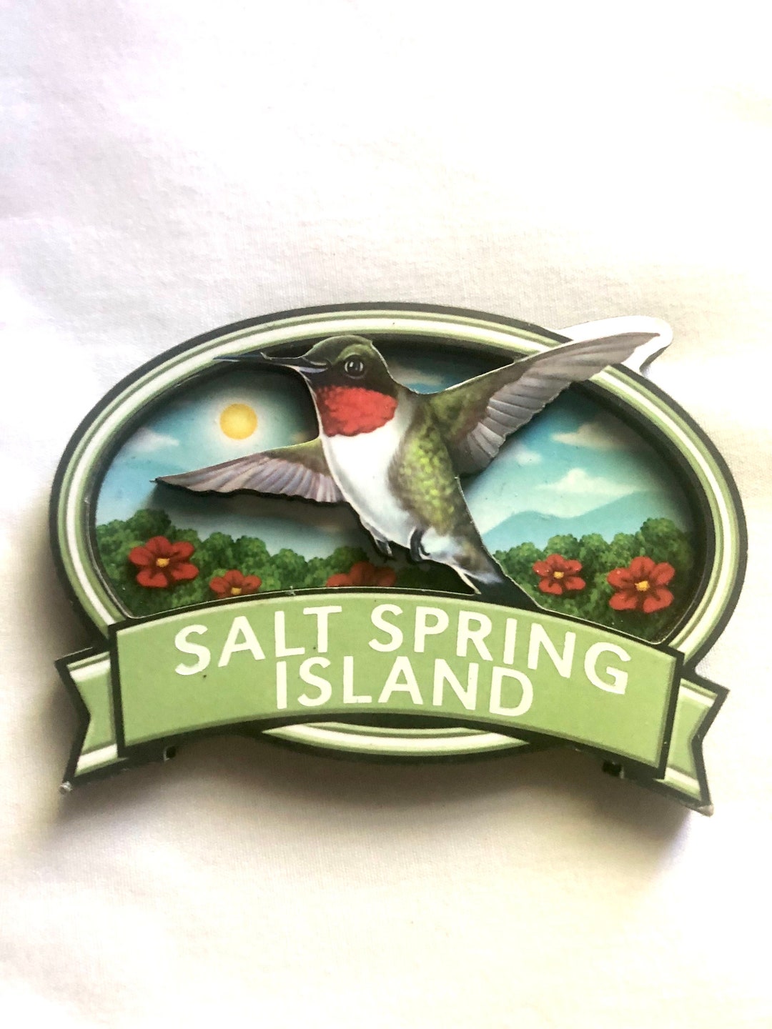 Salt Spring Island 3D Refrigerator Magnet, British Columbia Canada ...