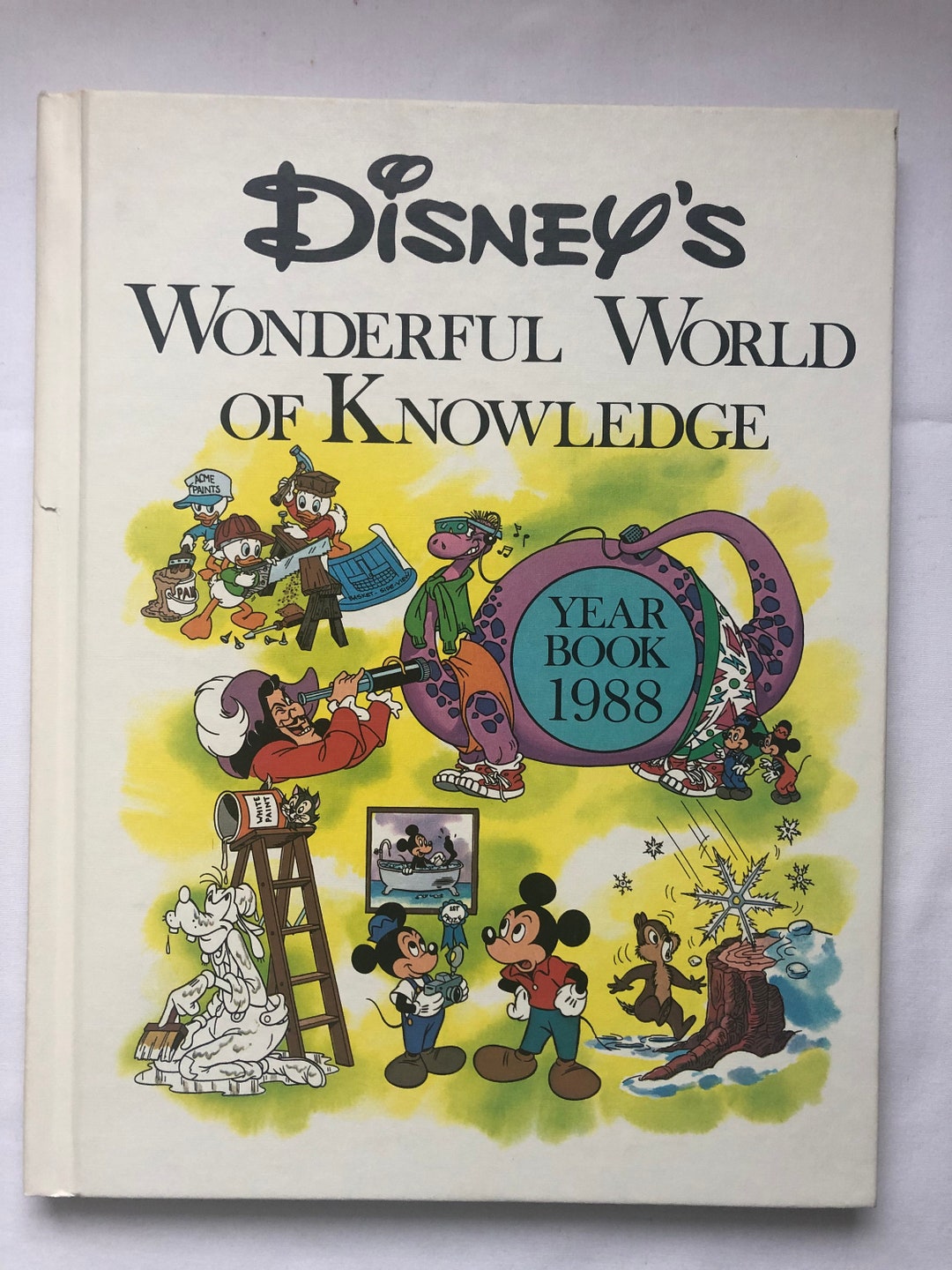 Disneys Wonderful World of Knowledge Year Book 1988 Hardcover - Etsy