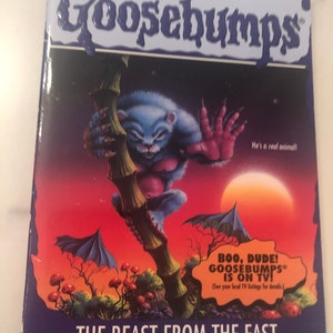 Goosebumps “the Beast From the East”r.l.stine Vintage Book #43 ...